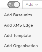 XMS Cloud - Add menu - User guide (HTML)